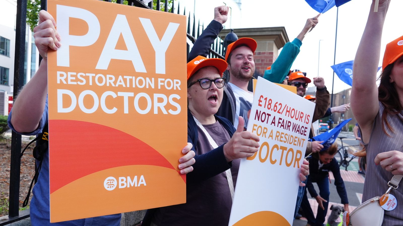 NHS figures reveal impact of five-day resident doctors' strike