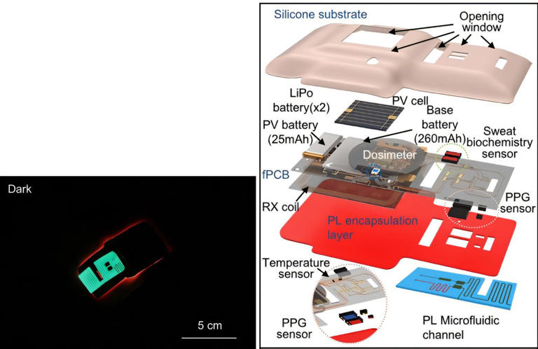 Wearable device uses ambient light for 24-hour health monitoring