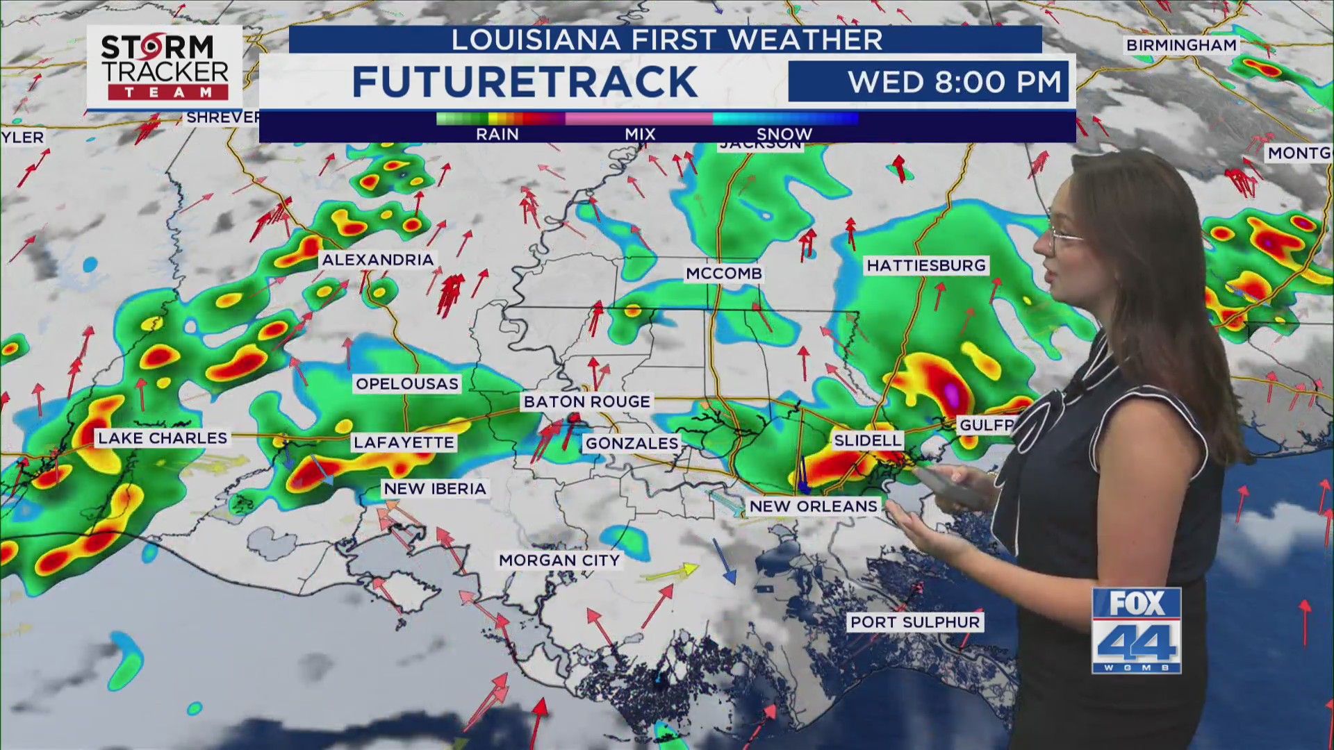 Louisiana First News Weather Forecast @7:30a: Dry start to the morning ...