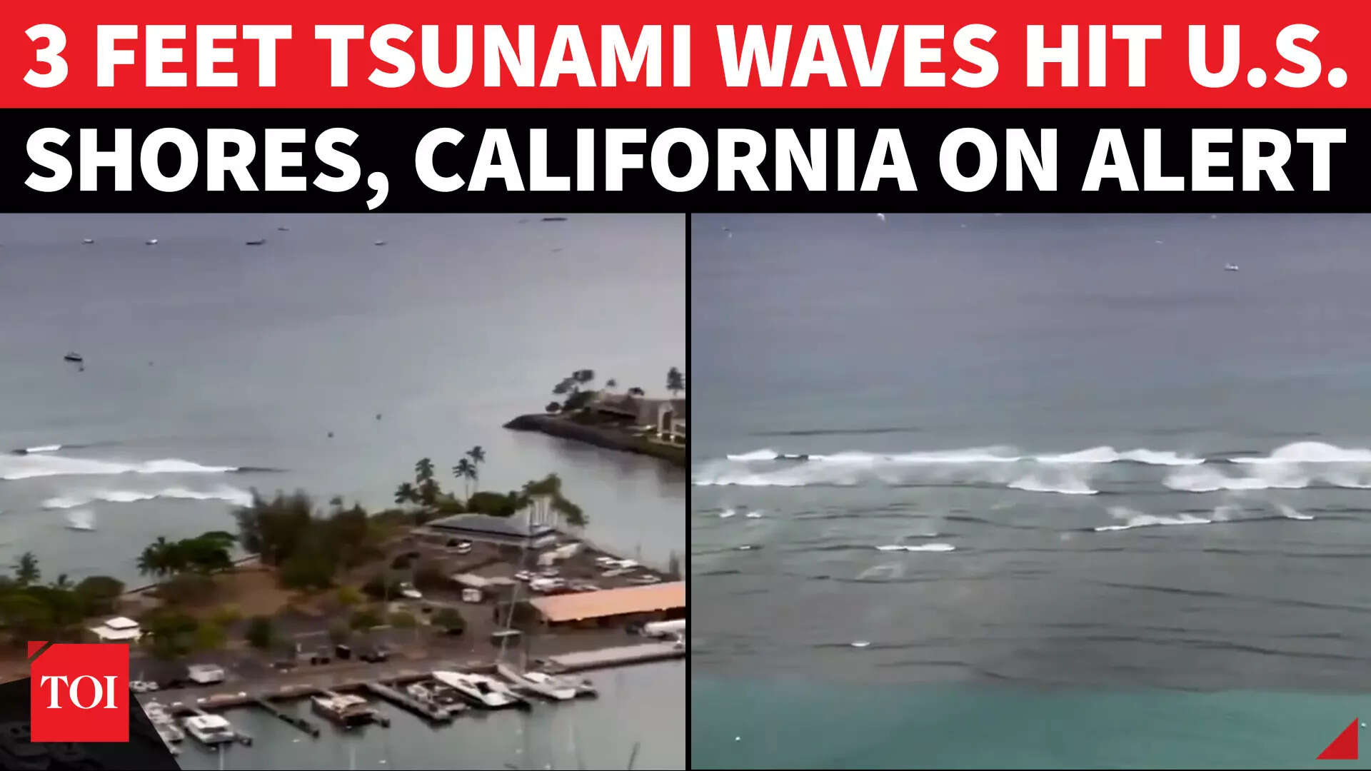 US Tsunami: Waves Top 3 Feet, Northern California Still On Alert ...