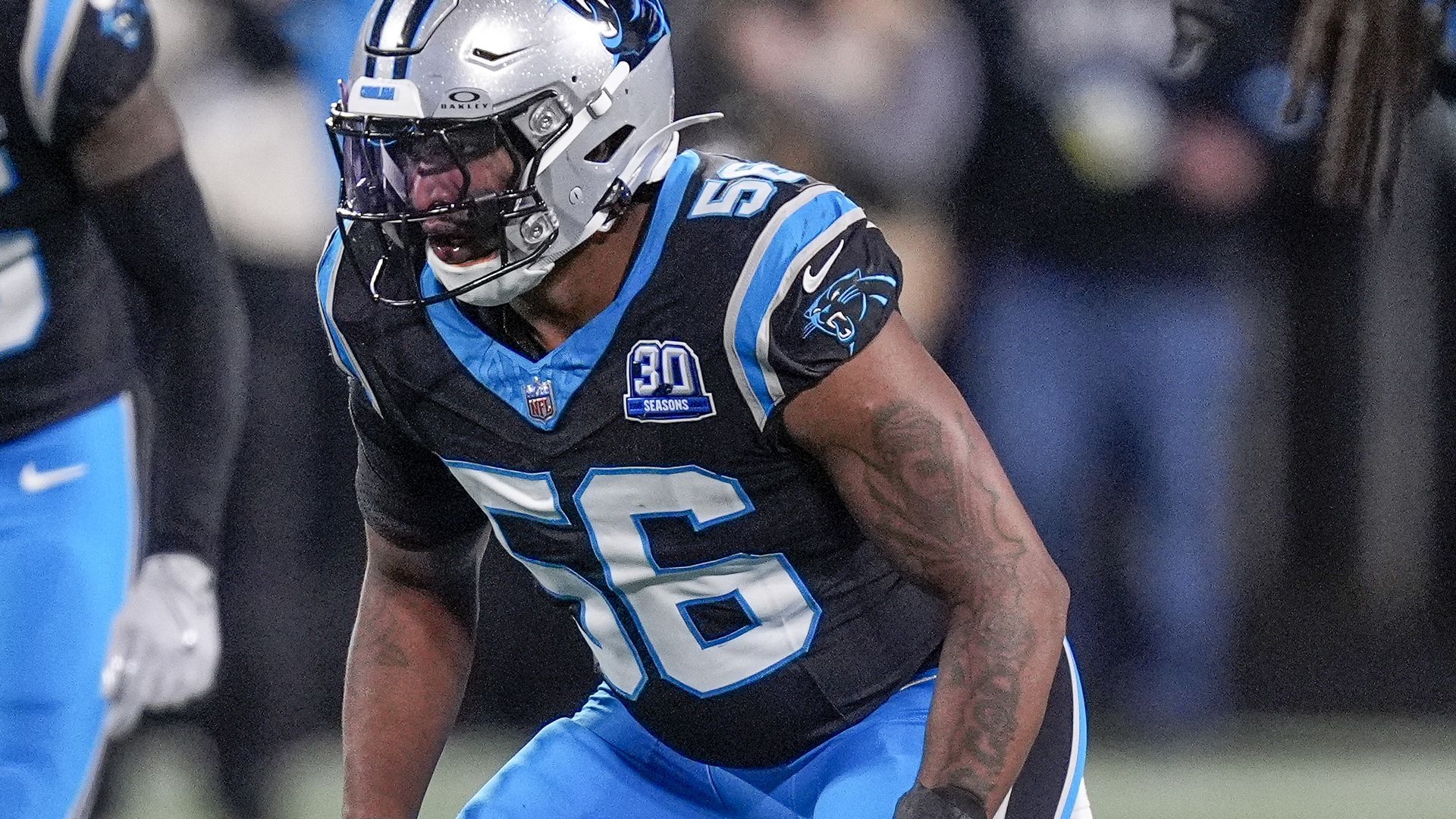 Trevin Wallace is taking guidance from two former Panthers linebacker ...