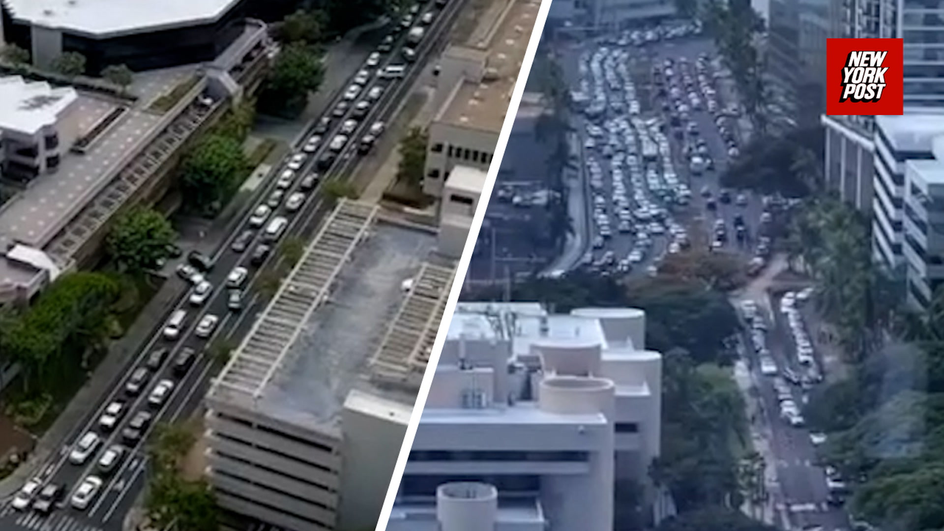 Sirens blare and gridlock hits Honolulu as tsunami warning prompts mass ...