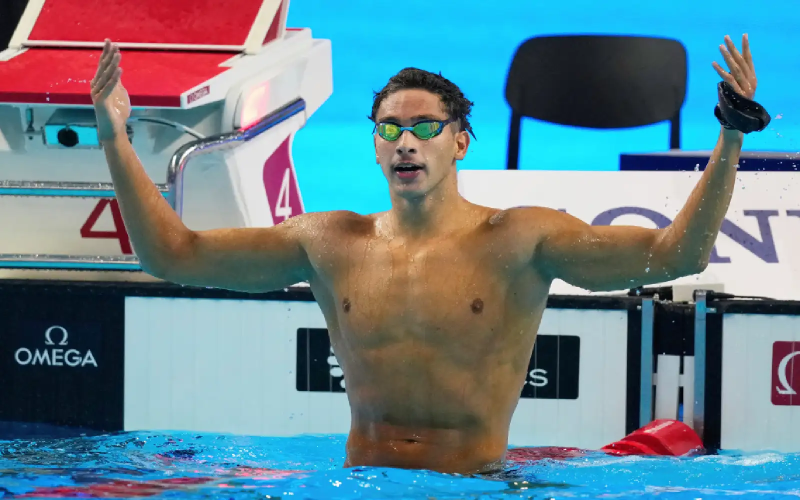 Tunisia’s Jaouadi wins 800m freestyle gold for first major title