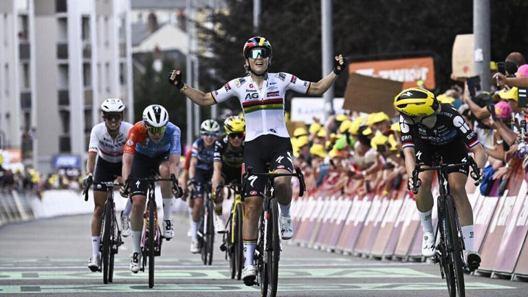 Tour de France Femmes: à Guéret, la Mauricienne Kim Le Court gagne l ...