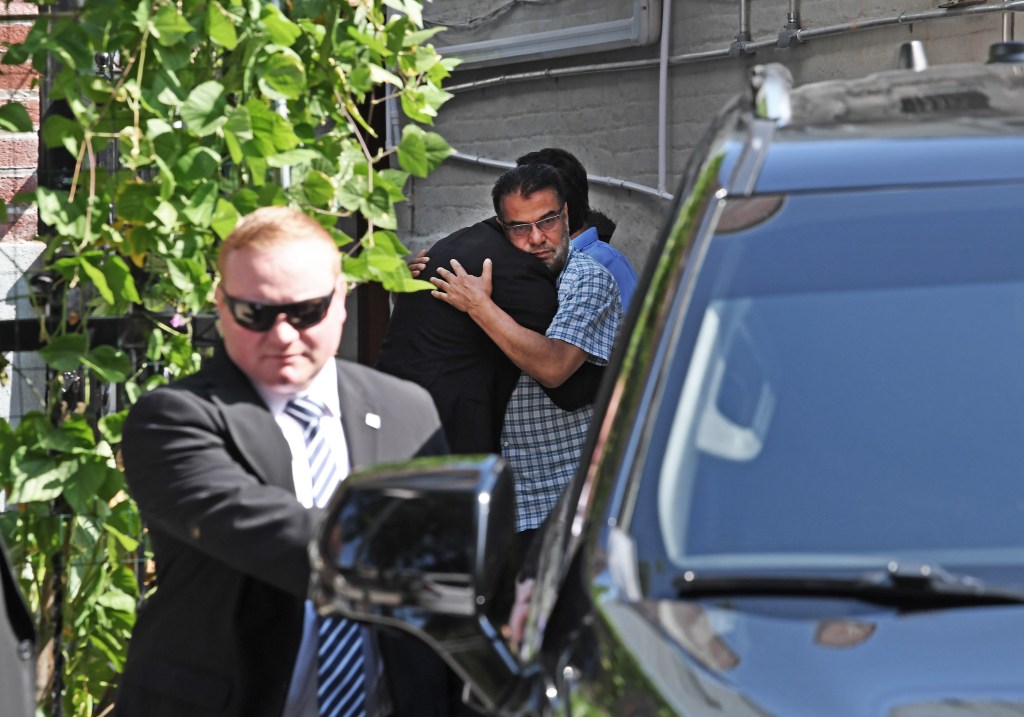 Zohran Mamdani, back from Uganda, dodges questions after meeting with slain NYPD cop Didarul ...