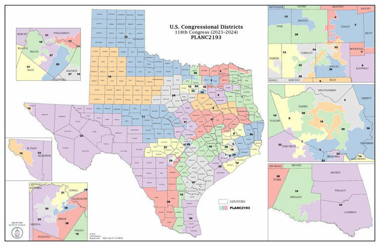 Federal court blocks Texas Republicans' congressional voting map for 2026