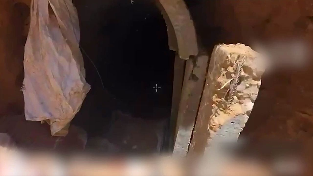 Footage from the operations of Golani brigade fighters in the Gaza strip