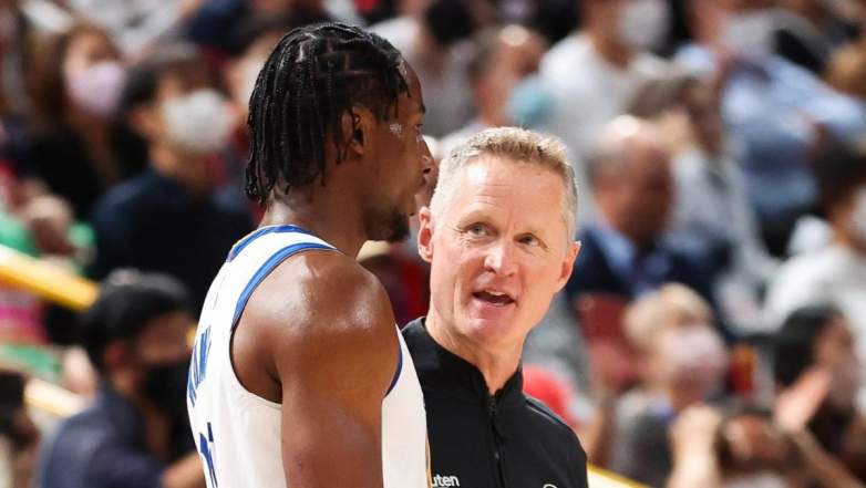 Kerr calls out Warriors young duo as two-way player takes their minutes