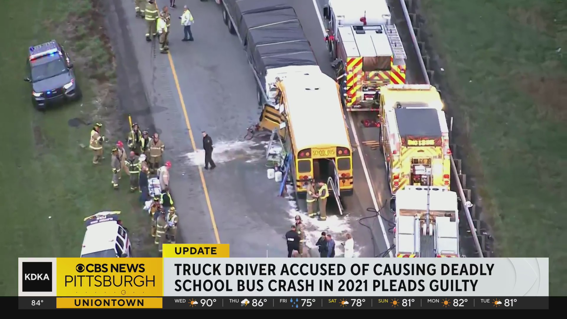 Truck driver sentenced to probation for deadly 2021 crash