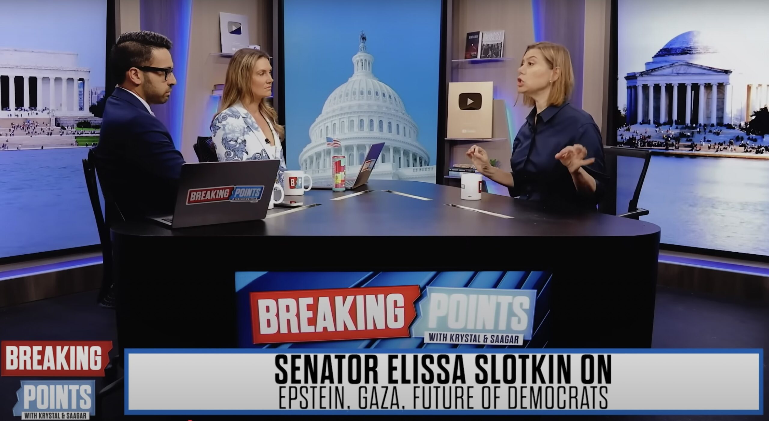 ‘Breaking Point’s’ Krystal Ball Clashes With Elissa Slotkin Over Israel ...
