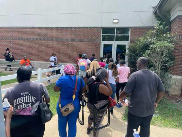 Energy Assistance Blitz draws large crowd, snarls traffic