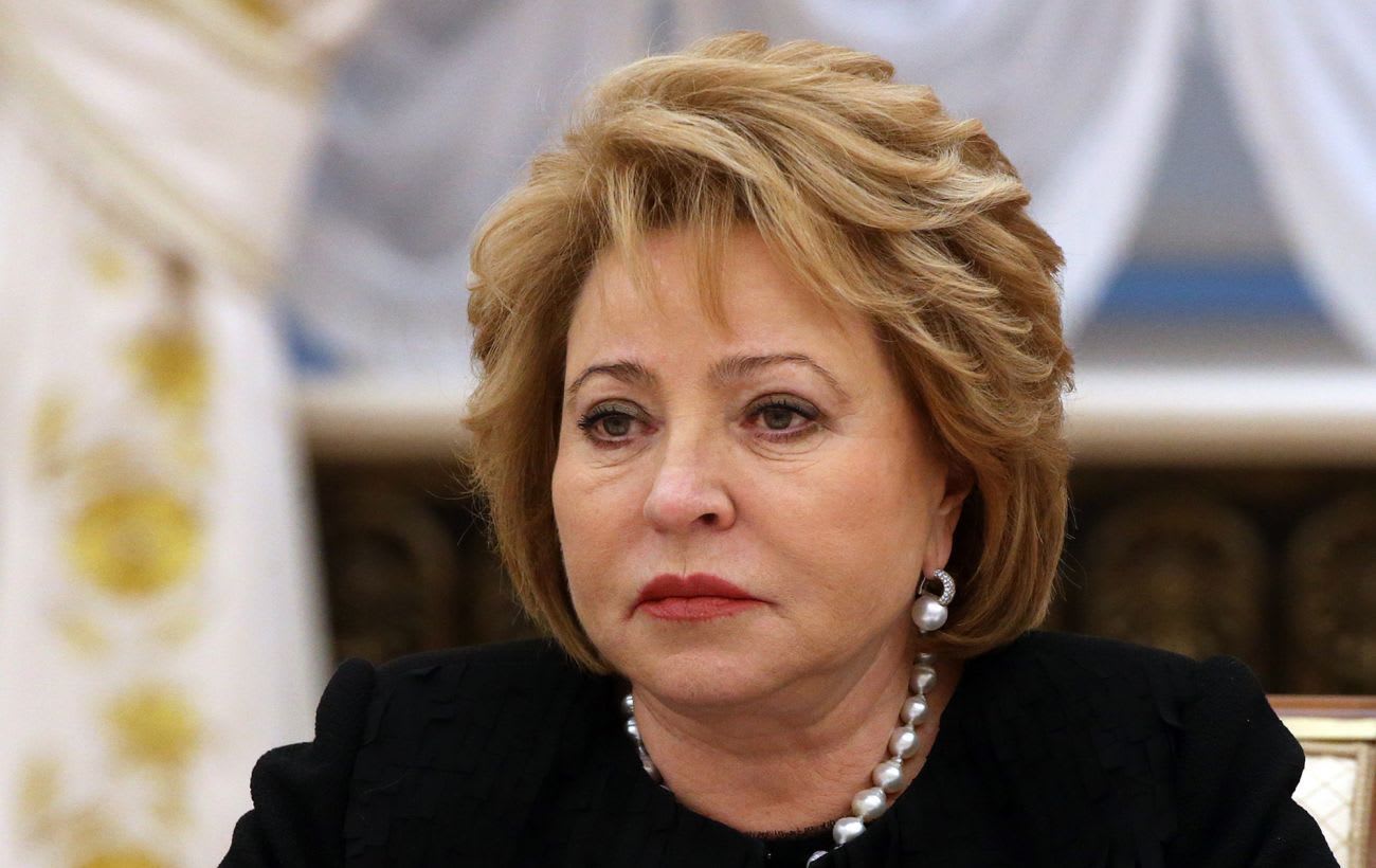 Dozens of delegates walk out on Russia’s Federation Council head in Geneva