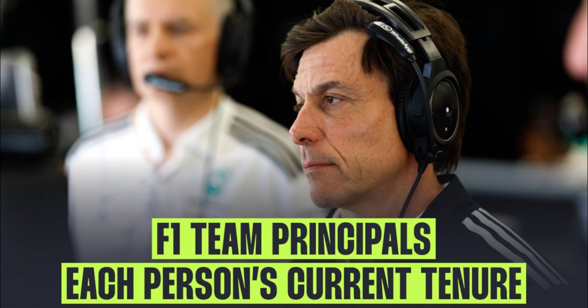 F1 team principals: How long has each team boss been in charge?
