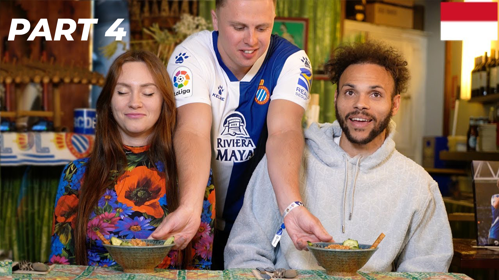 Martin Braithwaite Eats His Favorite Indonesian Food – Part 4