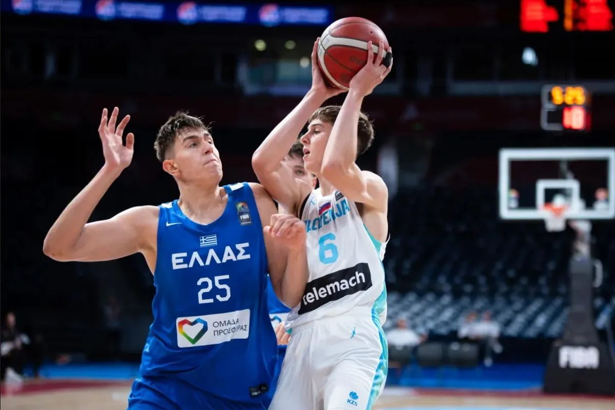 Σλοβενία - Ελλάδα 103-72: Συντριβή για την Εθνική Εφήβων και ...