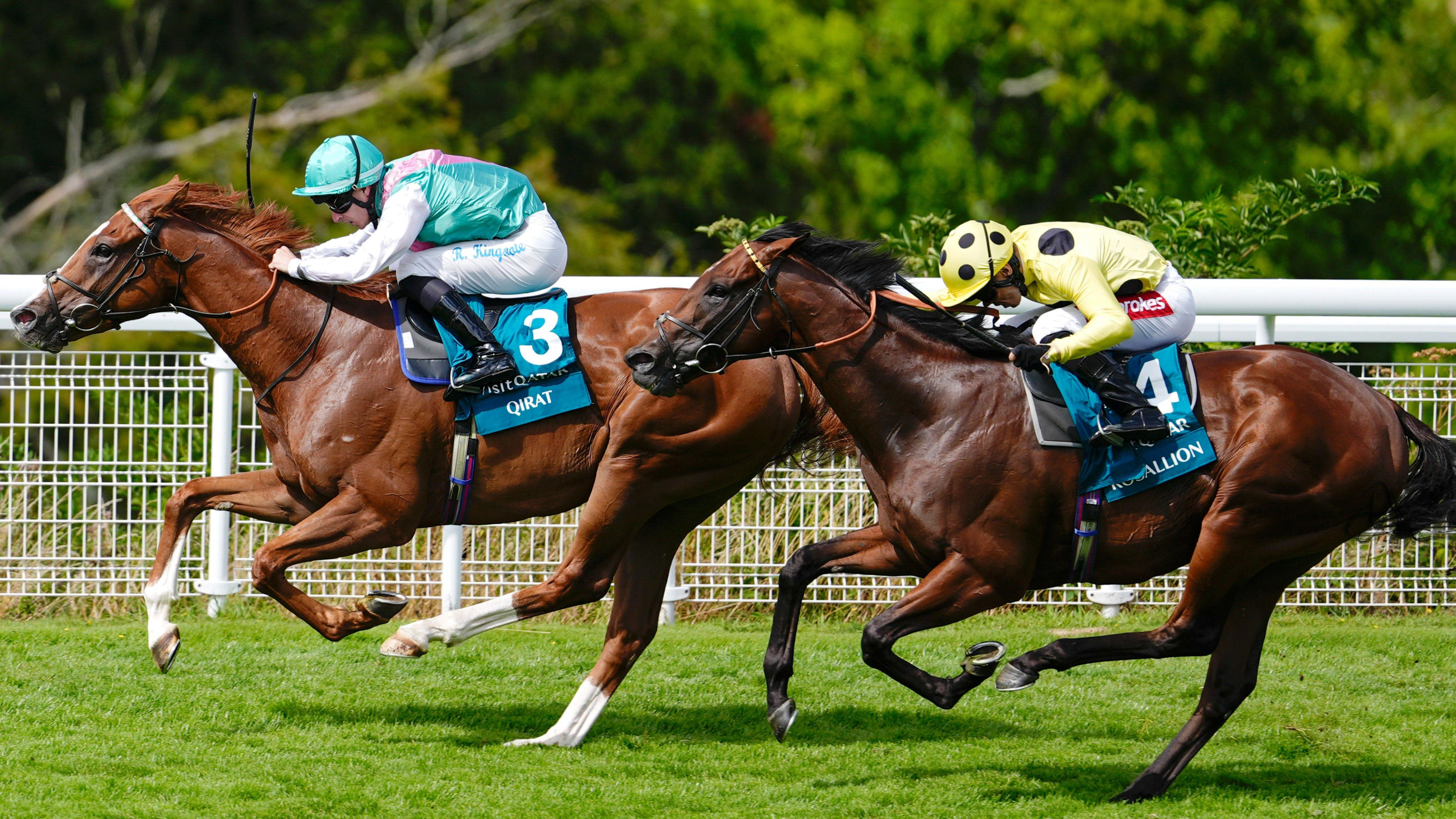 150-1 Qirat causes huge upset in Sussex Stakes