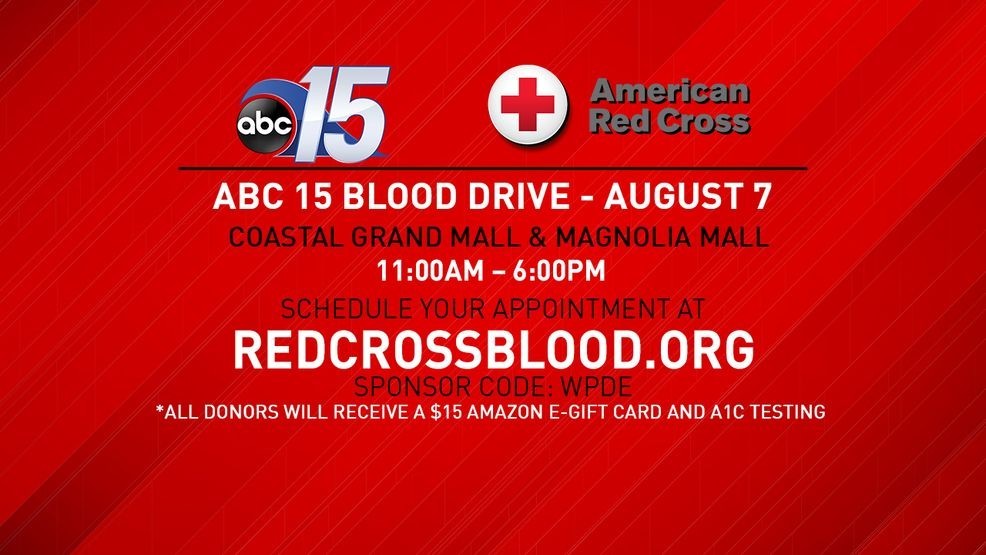 Help save lives and join the blood drive with ABC 15, Red Cross