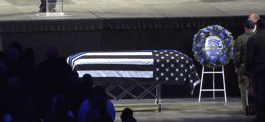 PHOTOS: A final farewell to officer Phillip Wagner