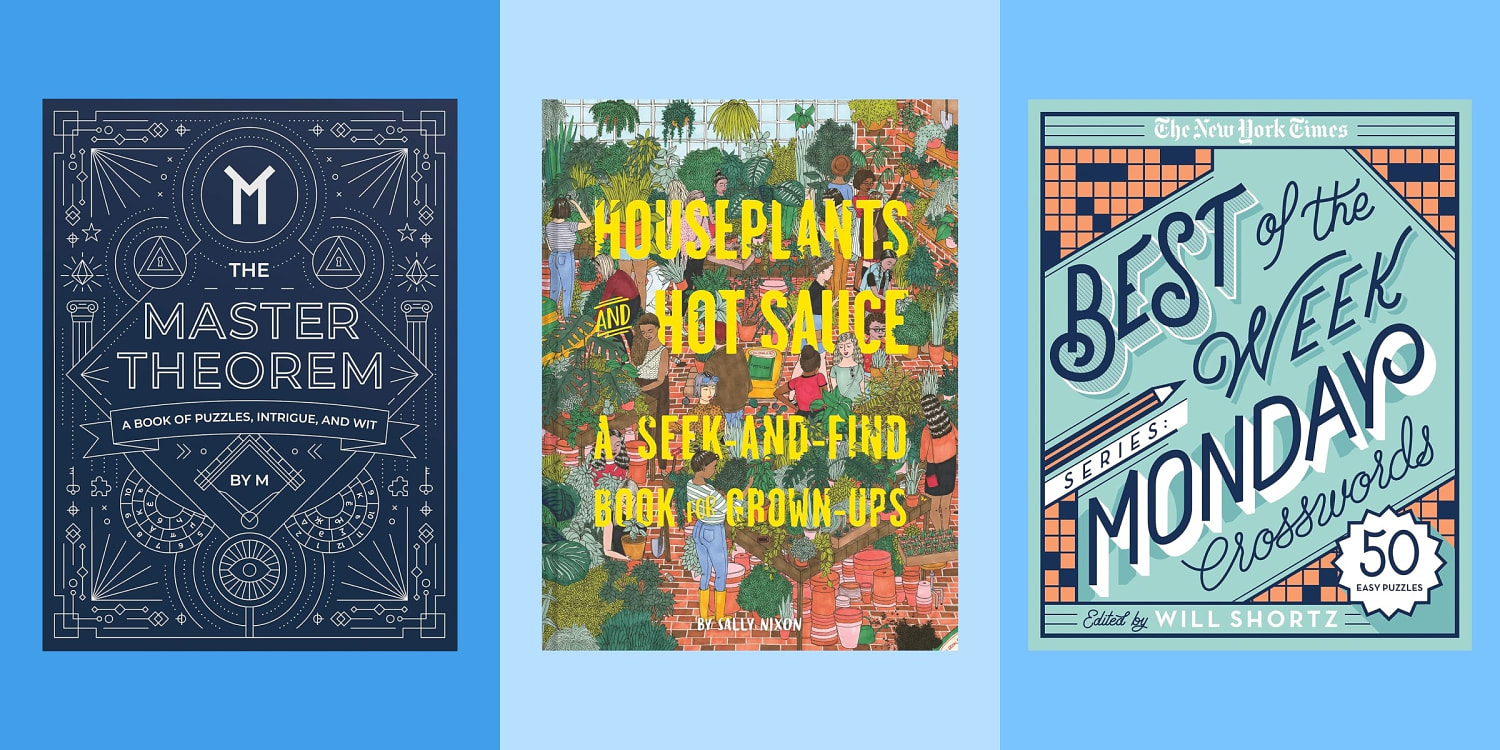 Mind-benders, brain-teasers and more: The 8 best puzzle books for adults