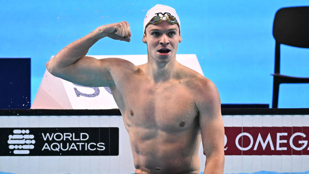 French swimmer Léon Marchand smashes 200m medley world record