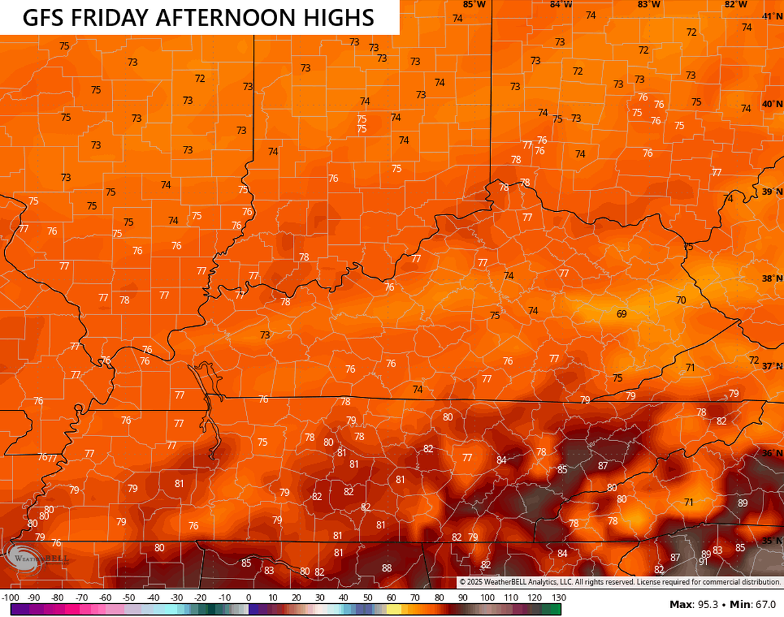 It's still hot, but cooler temps will kick off August in Central KY