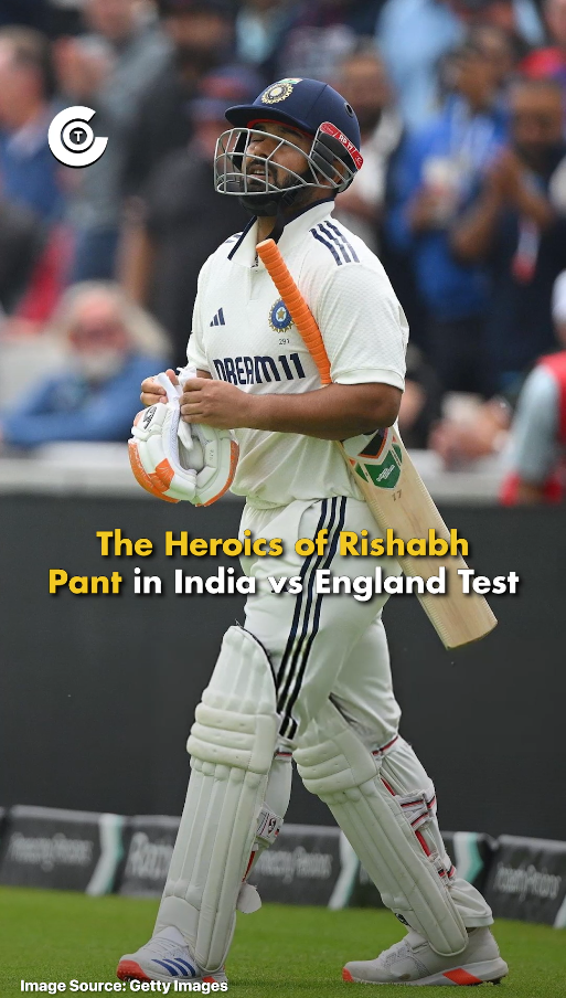 Played through pain. Delivered with pride. Rishabh Pant’s England tour was nothing short of heroic