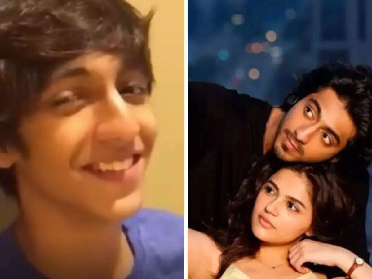 Old video of 'Saiyaara' star Ahaan Panday lip-syncing to hit song from ...