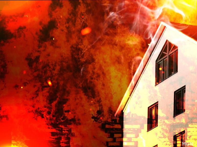 Four people displaced in Waterloo house fire