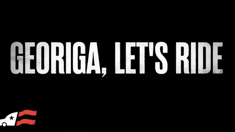 Georiga, let's ride! State's name misspelled in Senate campaign ad