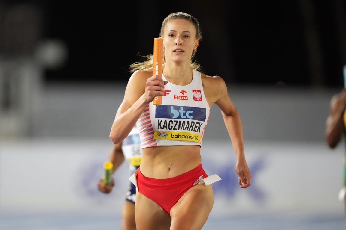 Incredible photos of elite Polish sprinter Natalia Kaczmarek