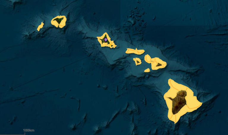 Tsunami warning map shows US areas under threat