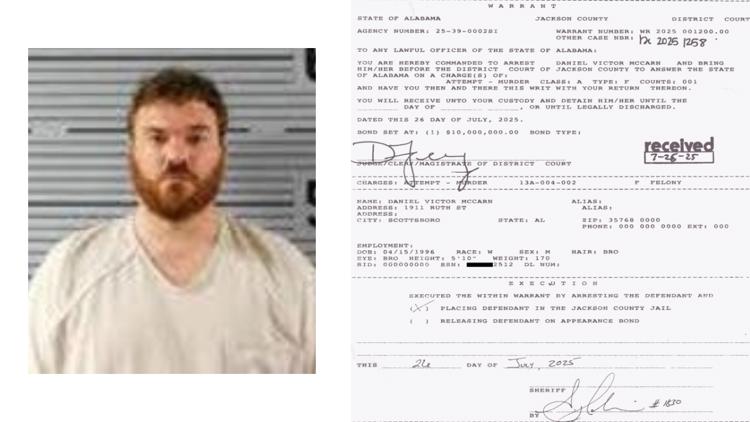 Dates set for McCarn court appearance, grand jury hearing