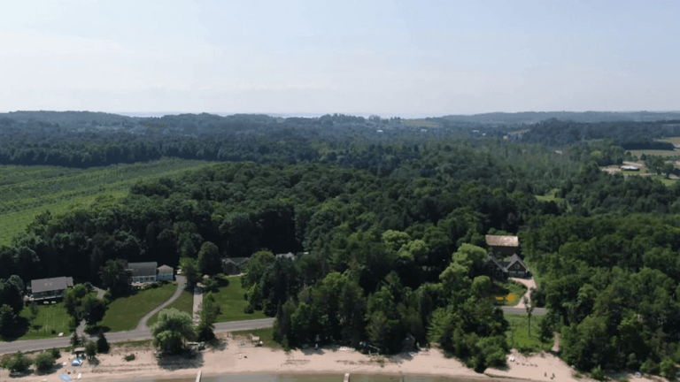 Huntington Bank grant boosts affordable housing in Suttons Bay