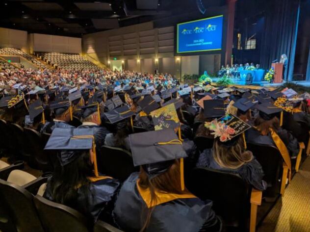 West Virginia Junior College participates in combined graduation ceremony