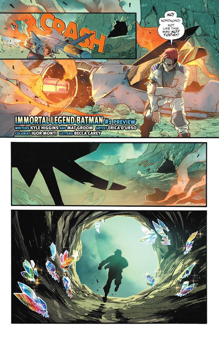 Batman's Radical New Power Ranger Suit Unveiled in Immortal Legend #1