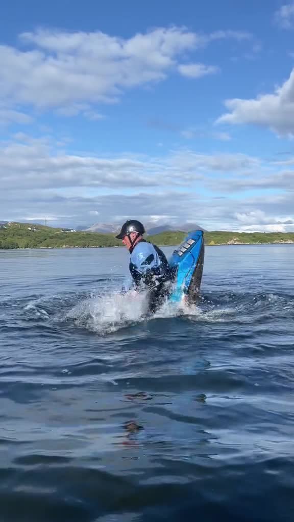 Kayak Freestyle Tricks on a Perfect Day