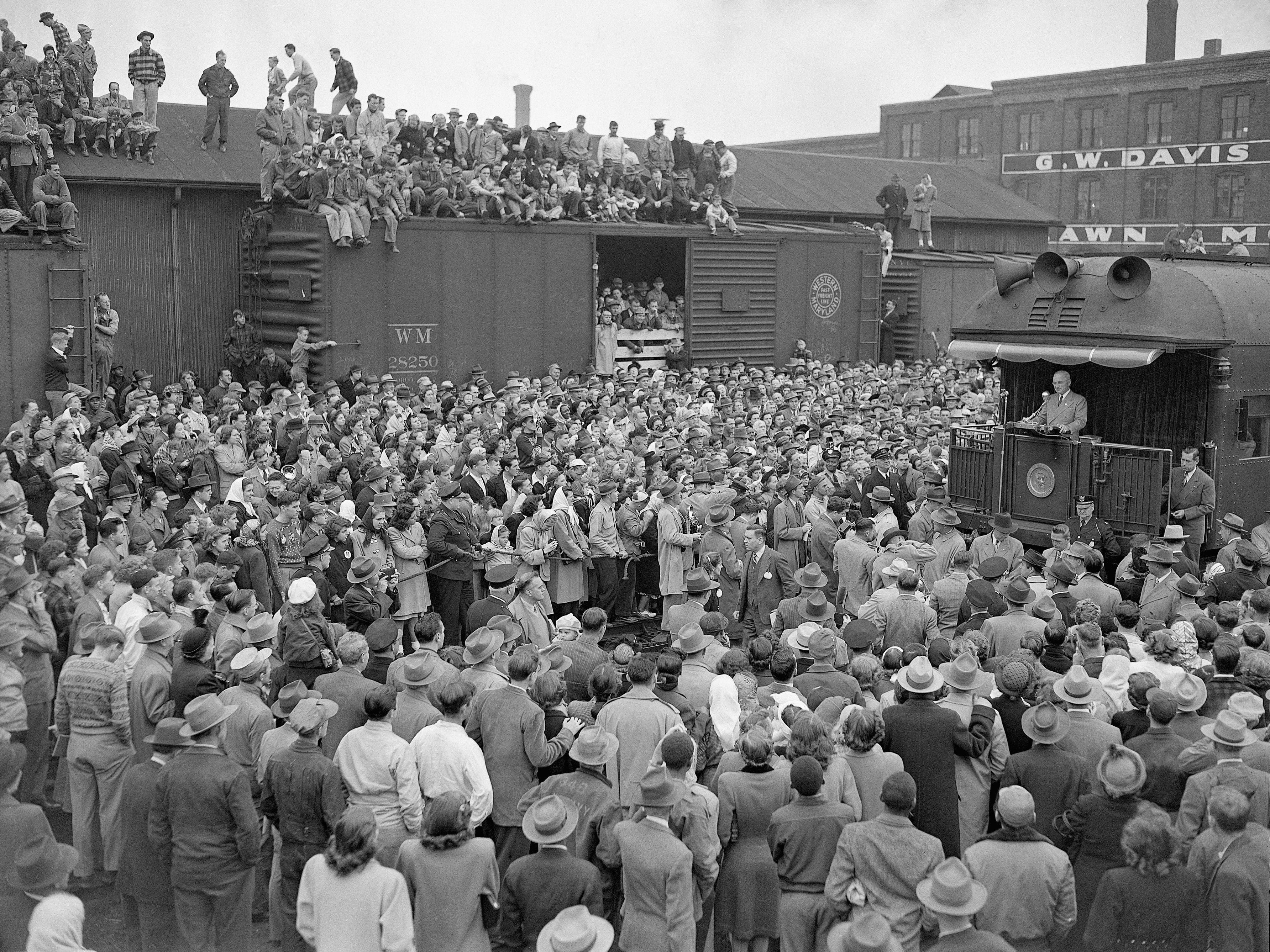 Before Air Force One, US presidents traveled aboard a luxury train car ...