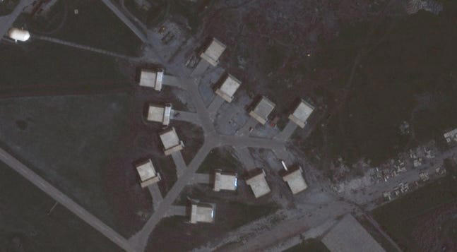 Satellite images show Russia built shelters for vulnerable aircraft ...