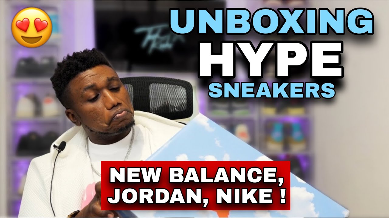 Unboxing HYPE Sneakers: New Balance, Jordans & Nikes! ¦ Tosh Kicks