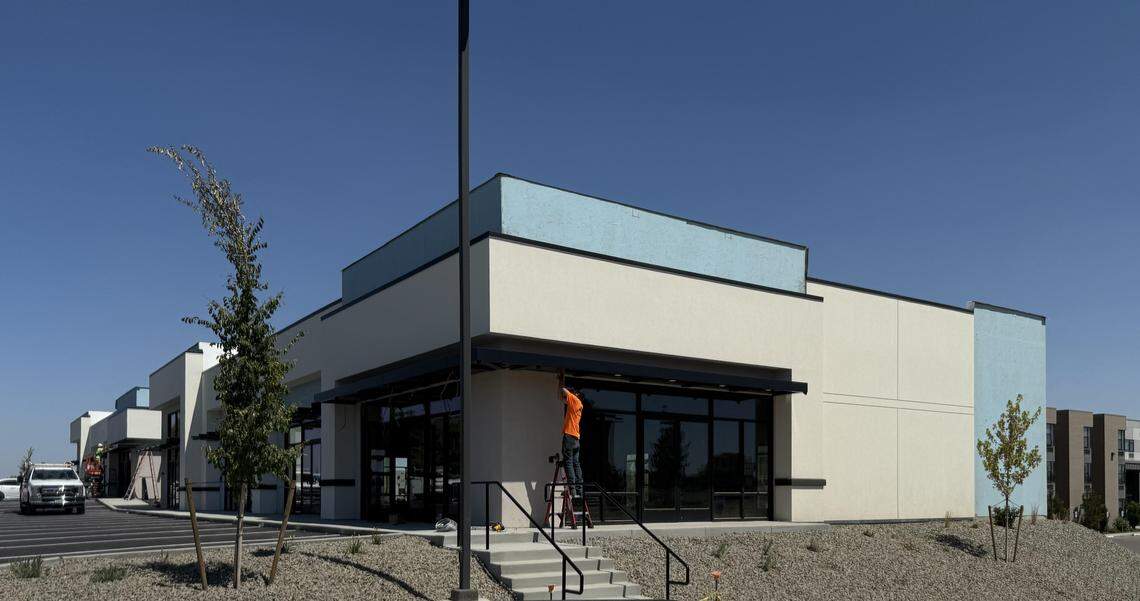 What's being built there? Lampson Stadium jumbotron + $7.5M CarMax lot