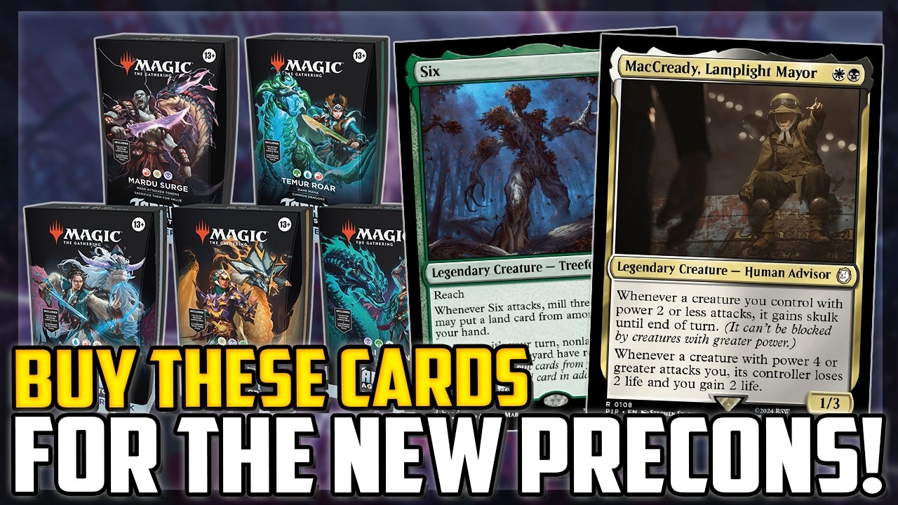 Cards to Watch Before Tarkir Precon Previews
