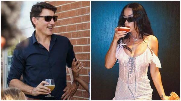 Justin Trudeau and Katy Perry were caught making out on a picnic ...