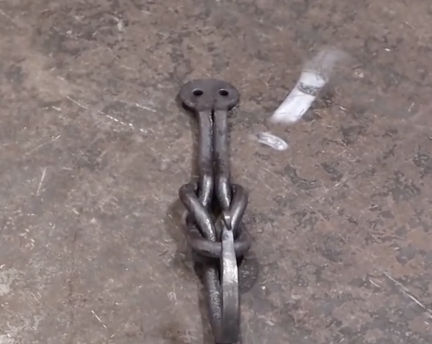 Hook of The Week: Forged Square Knot!
