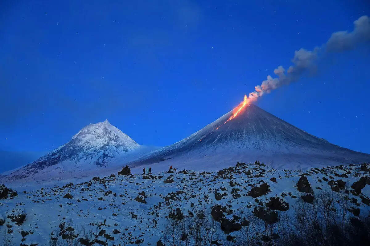 Klyuchevskoy volcano erupts in Russia’s Kamchatka Peninsula after ...