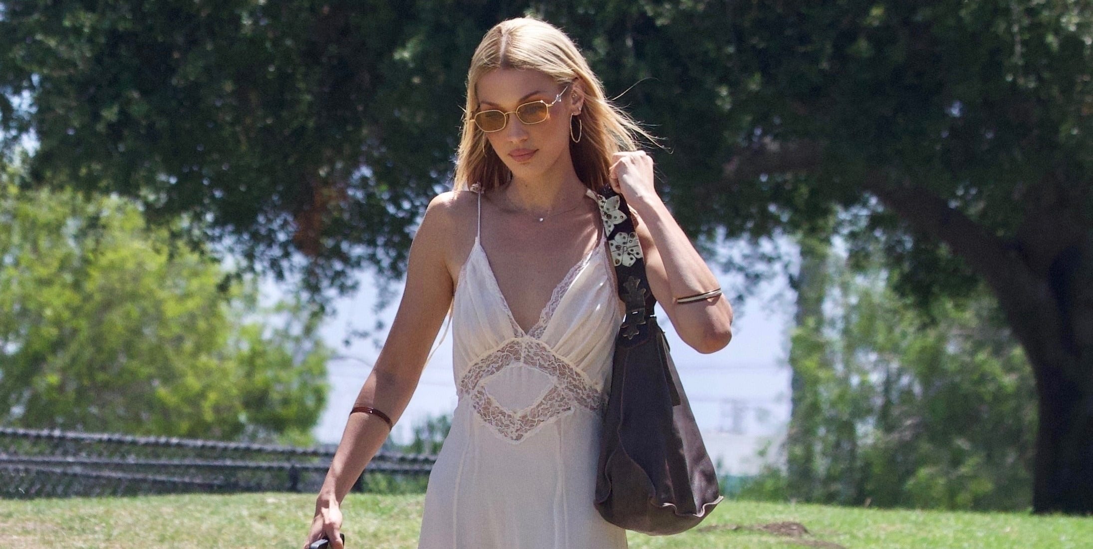 Here's Where to Find Bella Hadid's $150 Heatwave-Proof Sundress