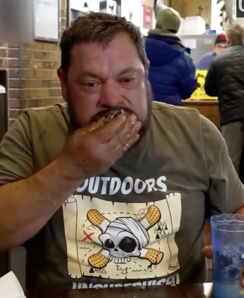 Big Ed's BBQ BURGER CHALLENGE! Can I Eat This Monster In Less Than 10 ...