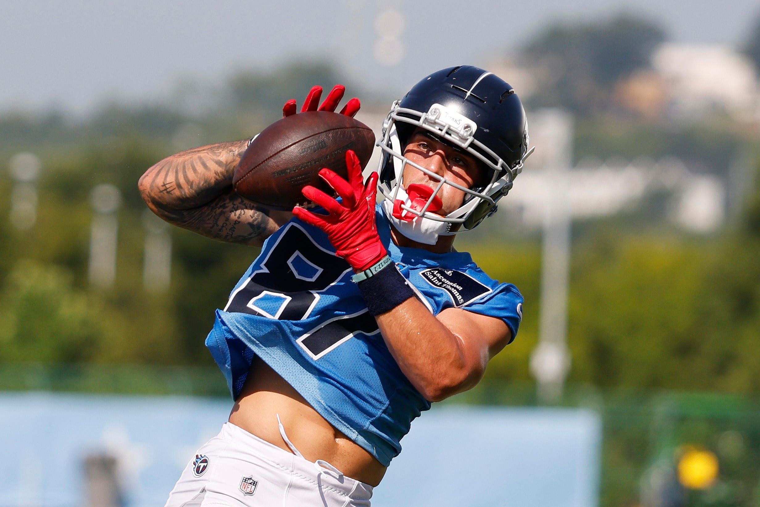 Tennessee Titans' Xavier Restrepo was left humbled after rookie season