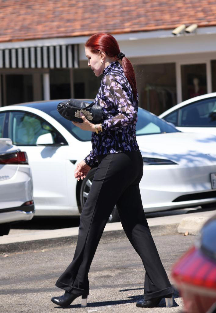 Priscilla Presley shows 'emotional restraint' during rare public ...