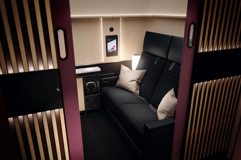 Swiss unveils new Airbus A350 cabins featuring swanky first-class concept