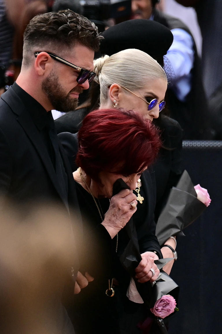 Sharon Osbourne breaks down in tears amid farewell to icon Ozzy